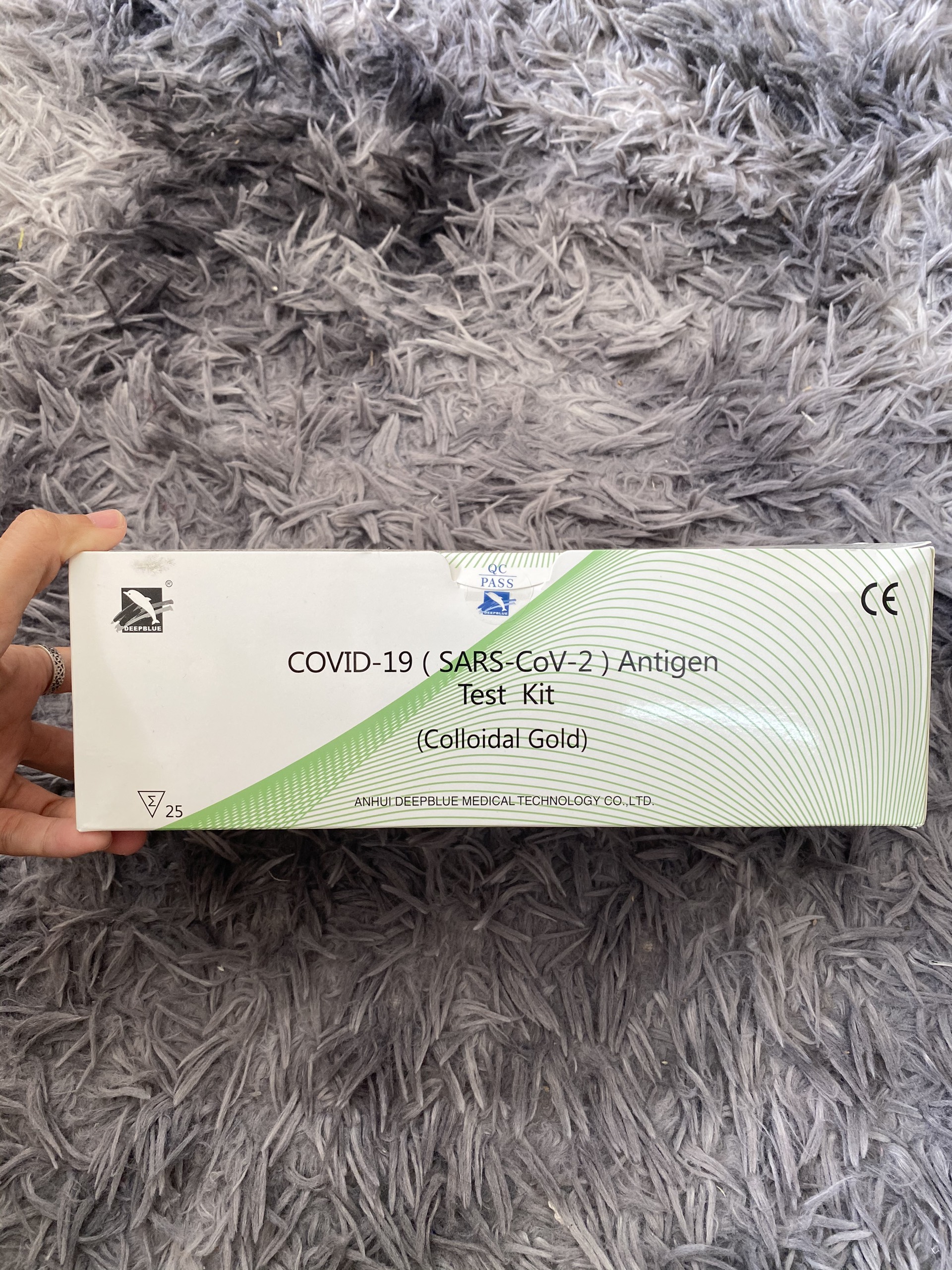 Hộp Kit test nhanh covid Colloidal Gold thương hiệu Đức 25 bộ - Thiết ...