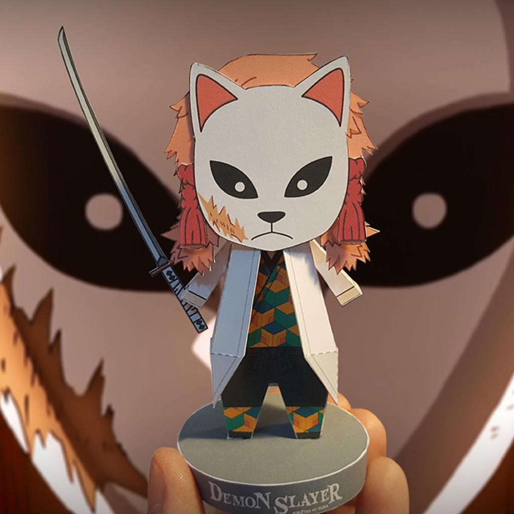 Mô Hình Giấy Anime Chibi Sabito Ver 2 – Demon Slayer