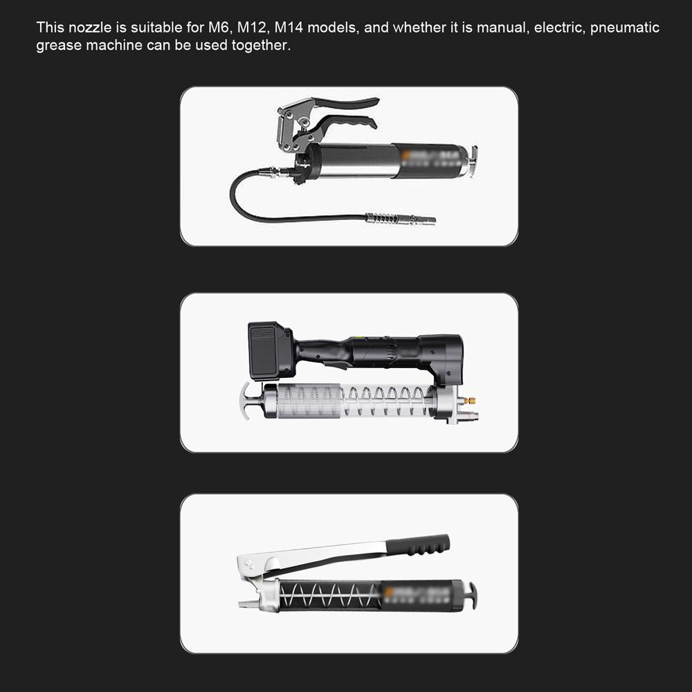 Universal Manual Electric Pneumatic Grease Machine Nozzle High-Pressure ...