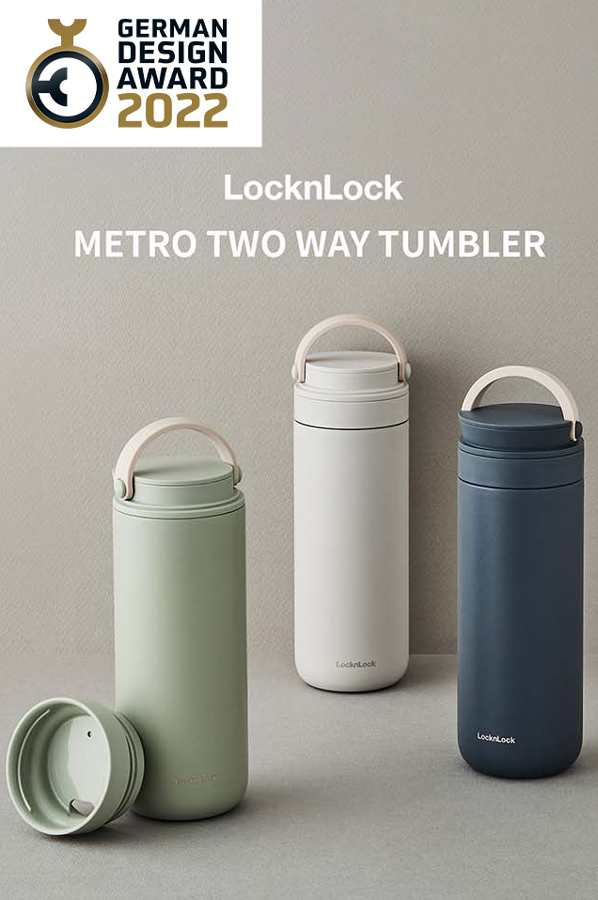 Review Bình giữ nhiệt LocknLock Metro Two Way LHC4274 475ml