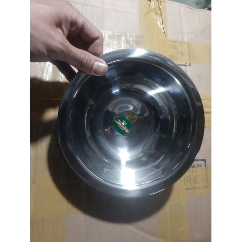 Thau inox 304 (Tô) Chậu inox 304 INOVI hàng dày đủ size từ 20 _36 ...