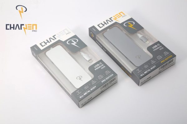 Hub USB Type-C CharJen Pro Premium 7in1 - Hàng Chính Hãng | Tiki