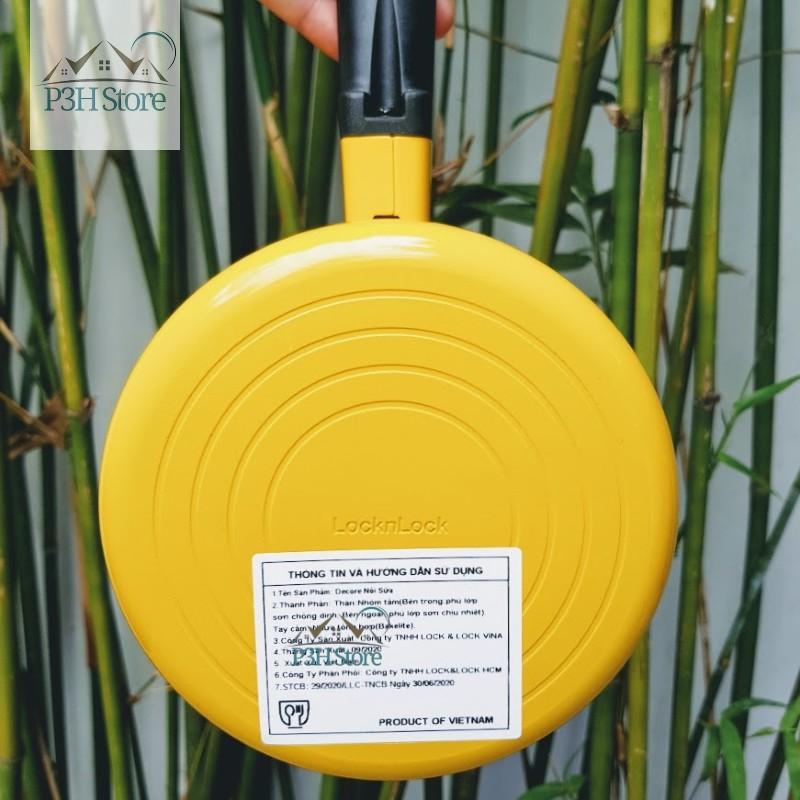 Nồi sữa LocknLock Decore 14cm lòng nồi phủ sứ 1 tay cầm LDE1142 - Màu ...