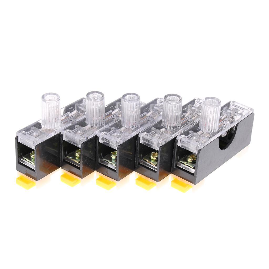 Mua 2X 5 Pieces AC 250V 10A Fuse 6mm x 30 5 Pieces Fuse Holder Base ...