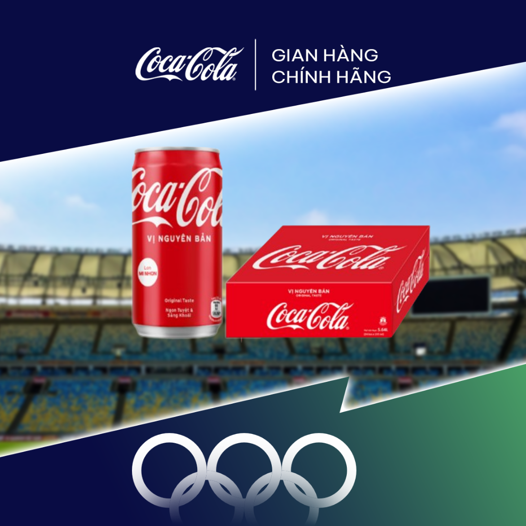 Review Thùng/Lốc 24 Lon Mi-nhon Nước Ngọt Giải Khát Có Ga Coca-Cola Vị Nguyên Bản Original 235ml ...