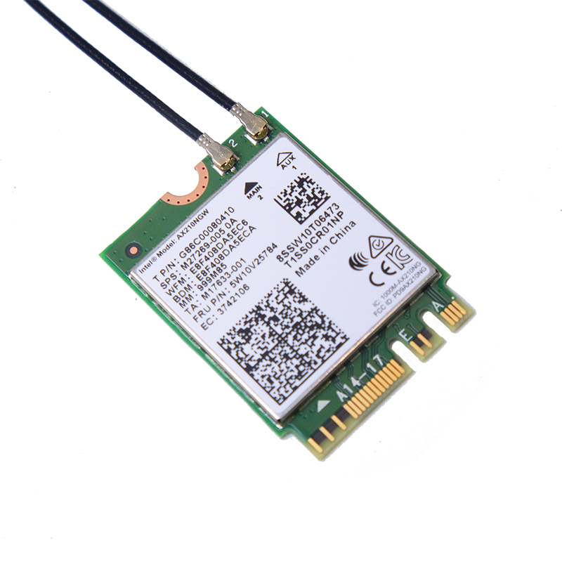 B Card WIFI Bluetooth Intel WIFI 6E AX210 5Ghz T c 2400M V 