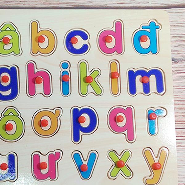 Bảng Chữ Cái Modosa Tiếng Việt Thường Có Núm - Đồ Chơi Giáo Dục Cho Bé ...