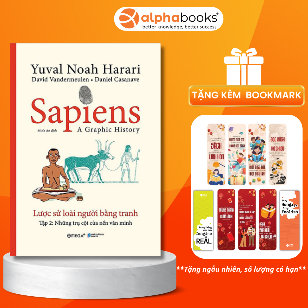 Review Sapiens - Lược Sử Loài Người Bằng Tranh - Tập 2 : Những Trụ Cột Của Nền Văn Minh (Tặng ...