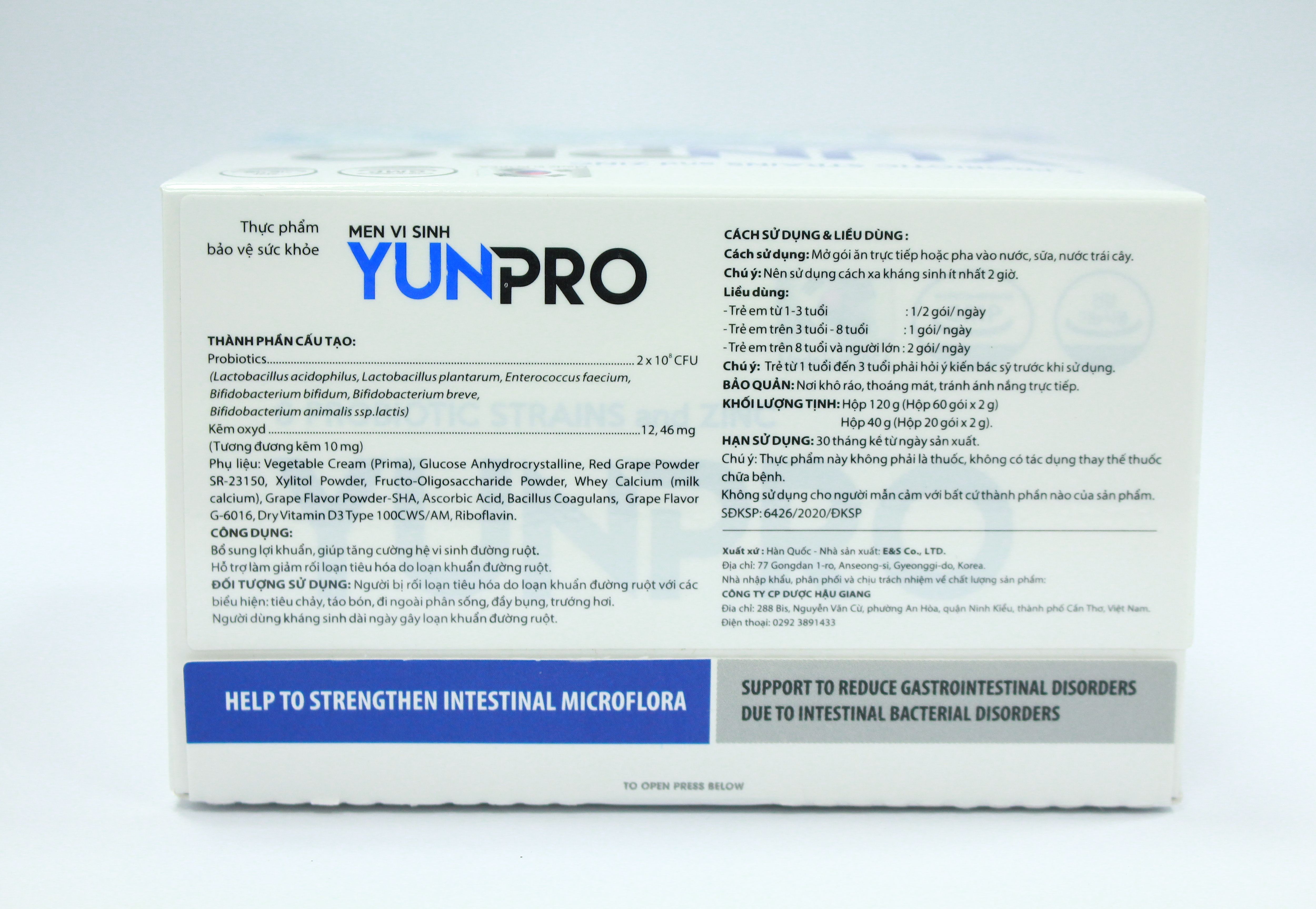Review Men vi sinh bổ sung lợi khuẩn (probiotic) Yunpro giúp tăng cường ...