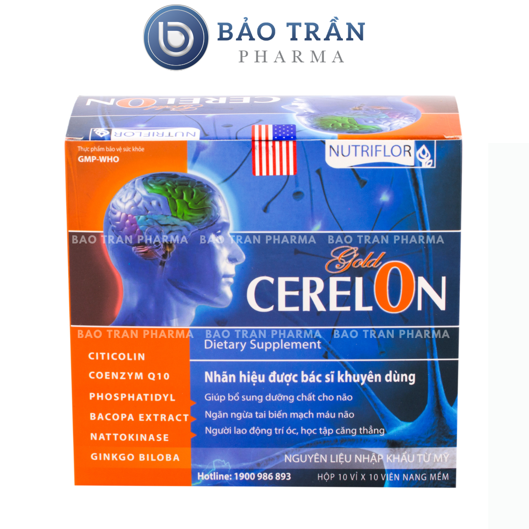 Mua Hoạt Huyết Dưỡng Não CERELON GOLD Bổ Não ,Tăng Cường Trí Nhớ , Tăng ...