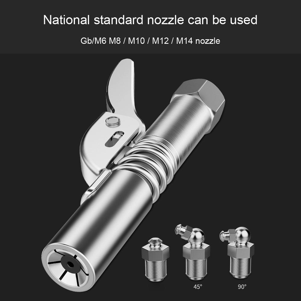 Universal Manual Electric Pneumatic Grease Machine Nozzle High-Pressure ...