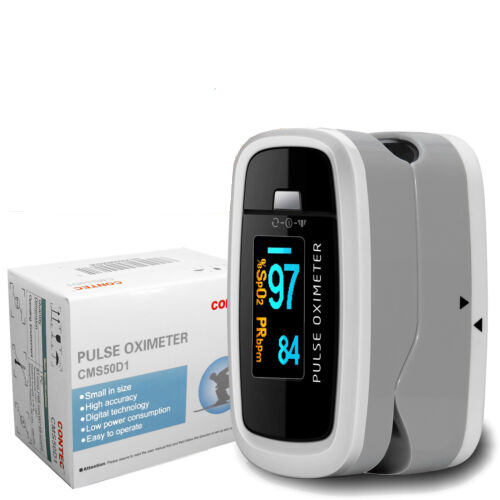 Máy Đo Nồng Độ Oxy Trong Máu SPO2 Contec CMS50D1 - Máy đo nồng độ oxy máu Hiệu CONTEC | Haxaki.Com