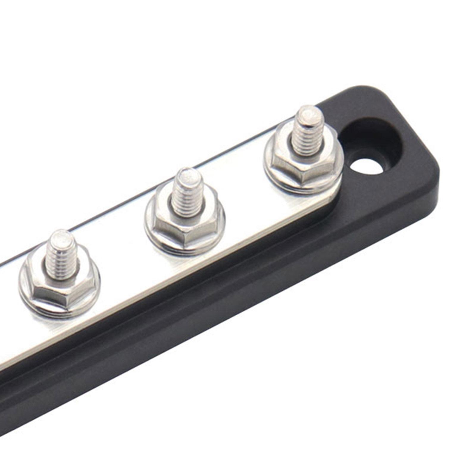 2x4 Bolt Busbar Clamp Power And Grounding Distribution Block 100A