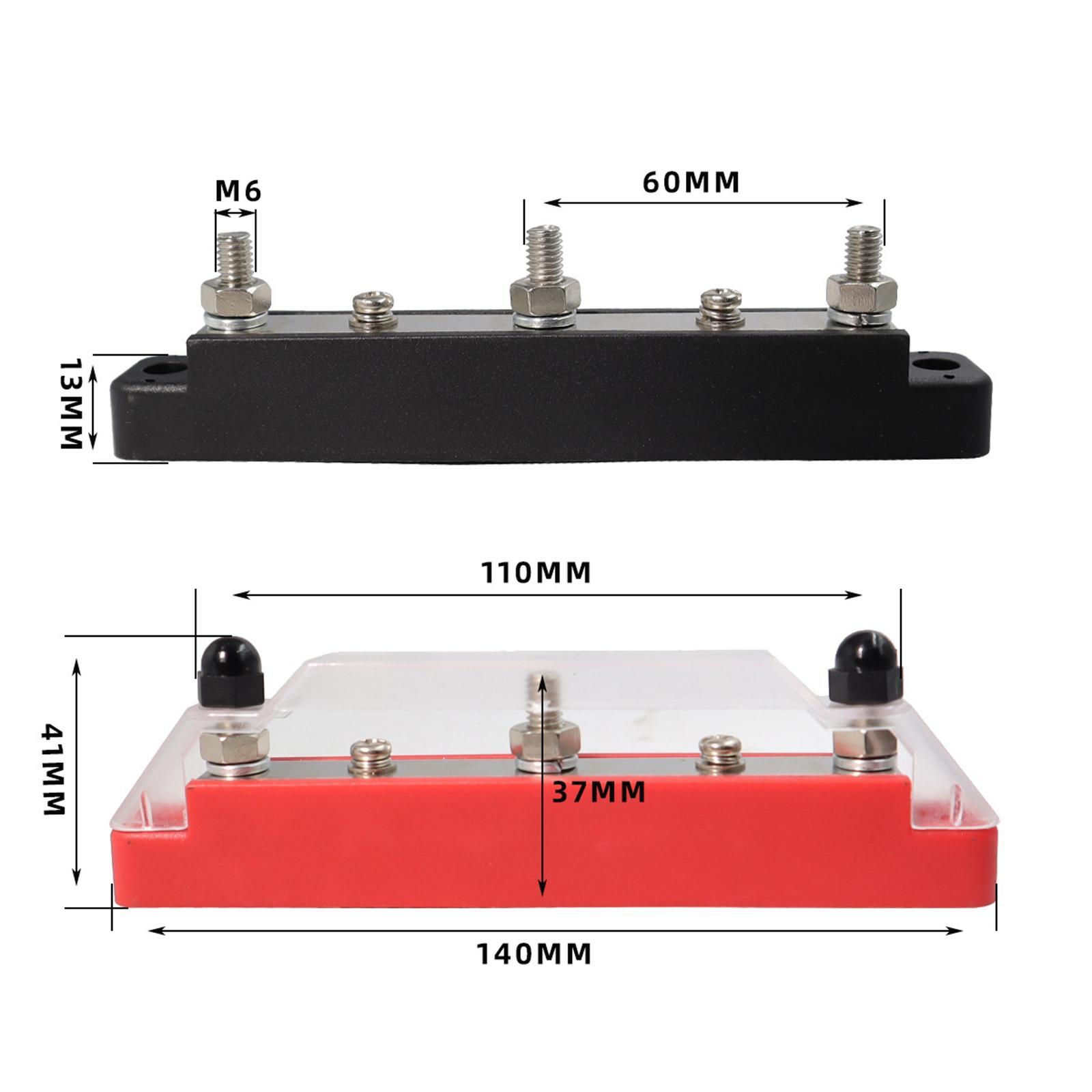 Power Distribution Block Bus Bar Terminal Distribution Block With
