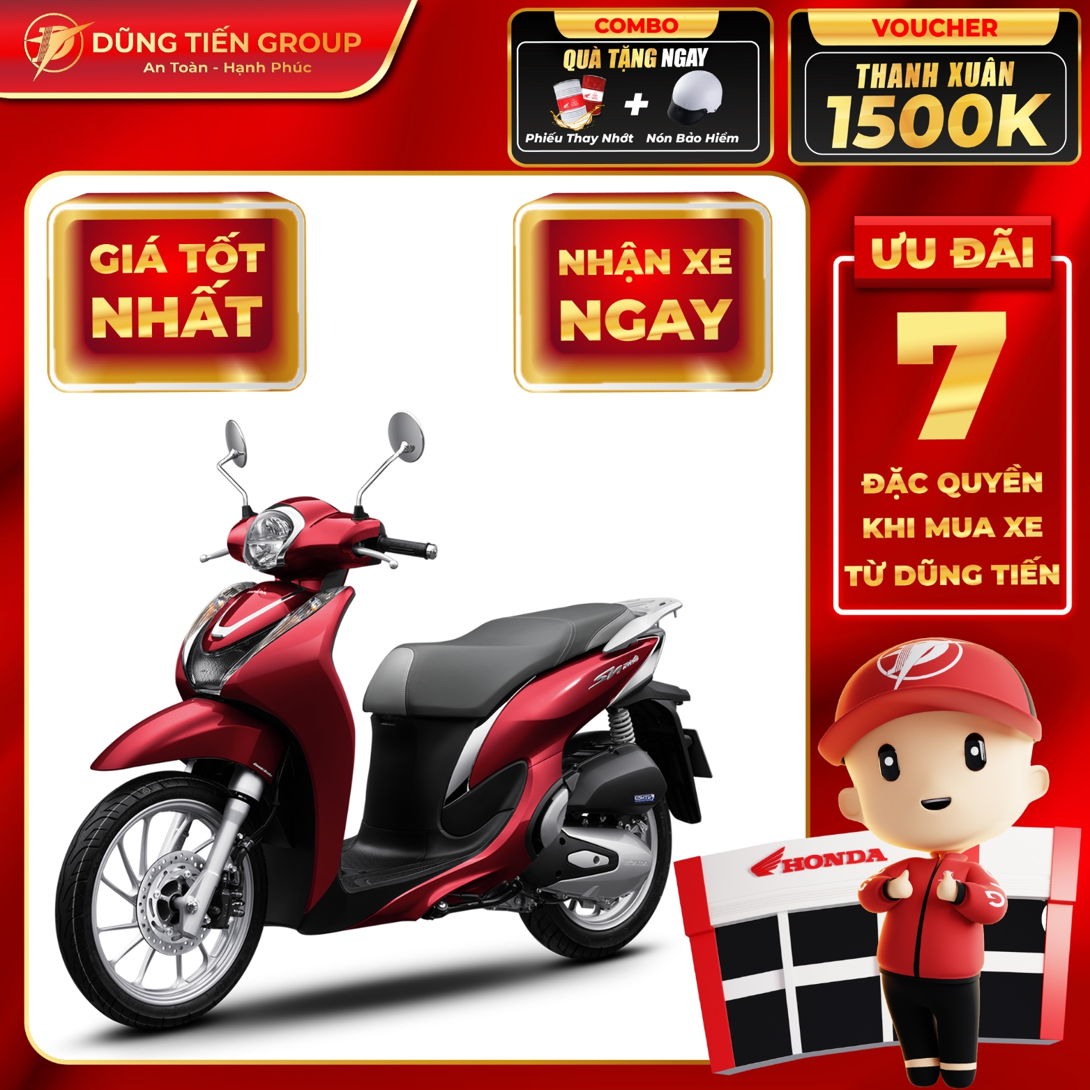 Review Xe Máy Honda SH Mode 125cc 2024 Phiên Bản Tiêu Chuẩn