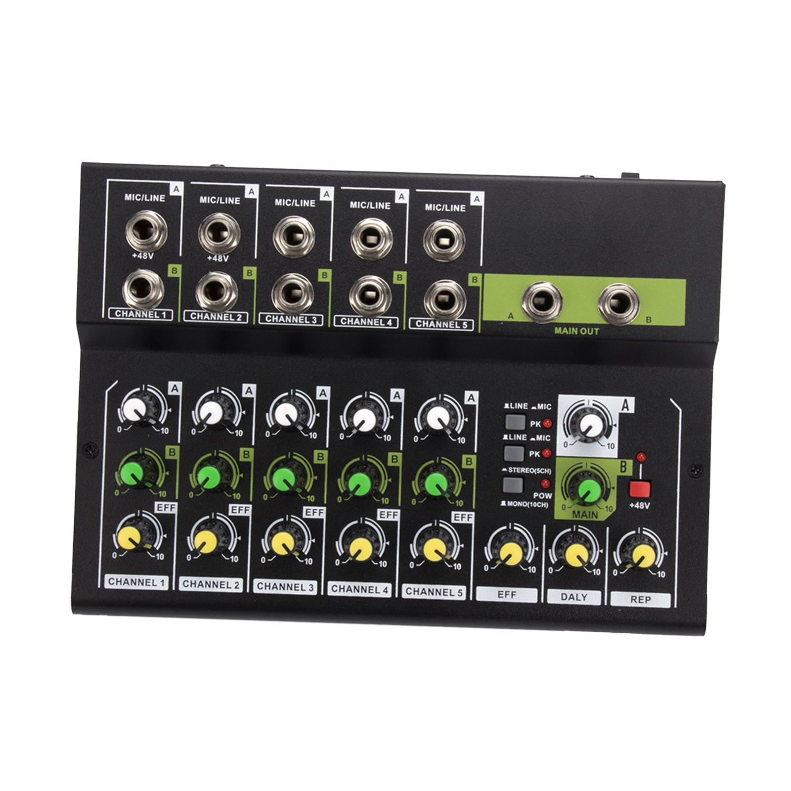 Mua Studio Audio Mixer 10 Channel RCA Sound Mixing Console for Beginners
