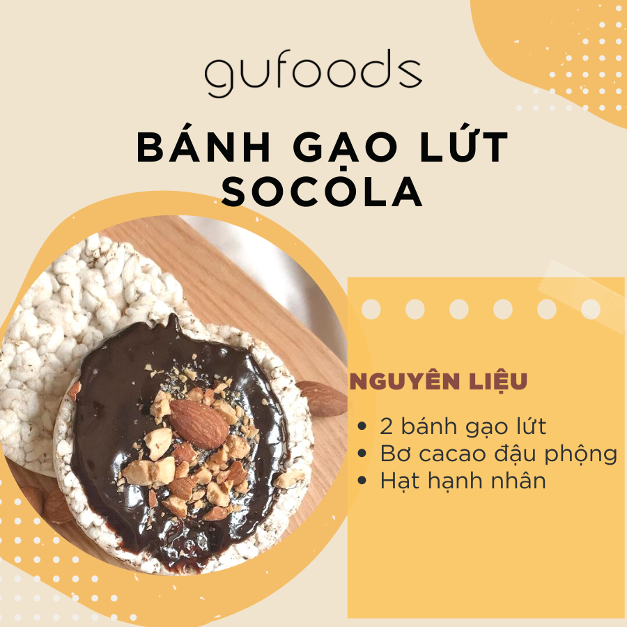 Review Bánh gạo lứt superfoods GUfoods - Mix siêu hạt chia + diêm mạch ...