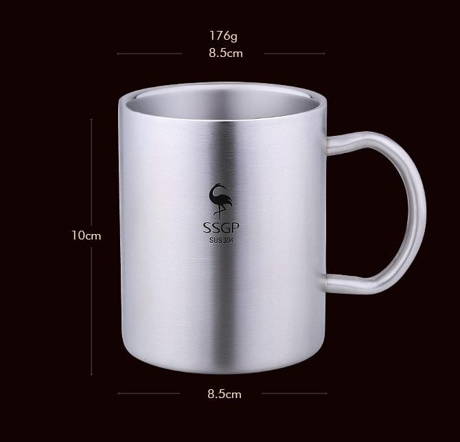 Mua Ly inox 304 - 8.5x10cm 176g