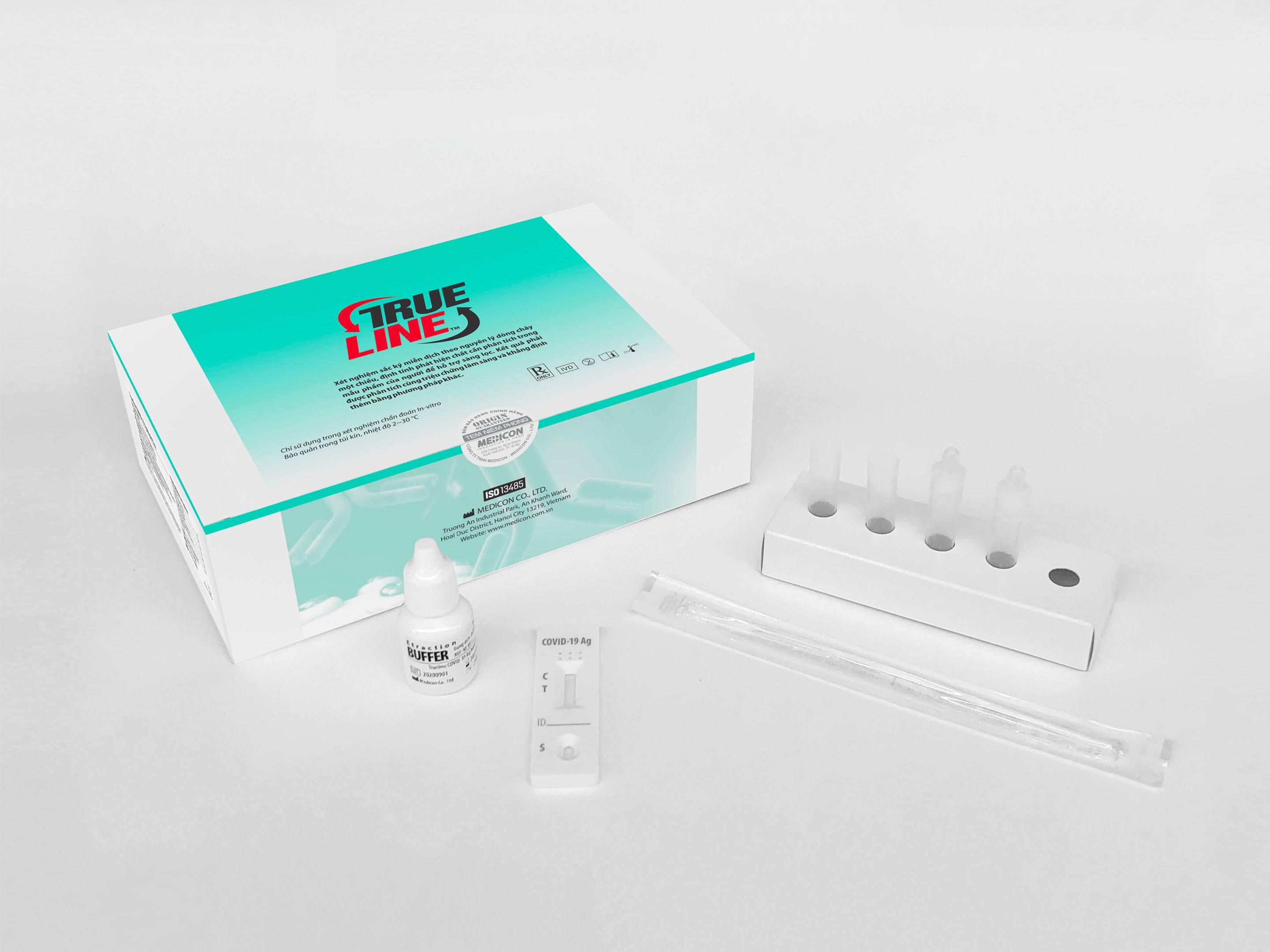 Kit test Covid 19 tại nhà TrueLine ( Được bộ Y Tế cấp phép) - 4 Kit ...