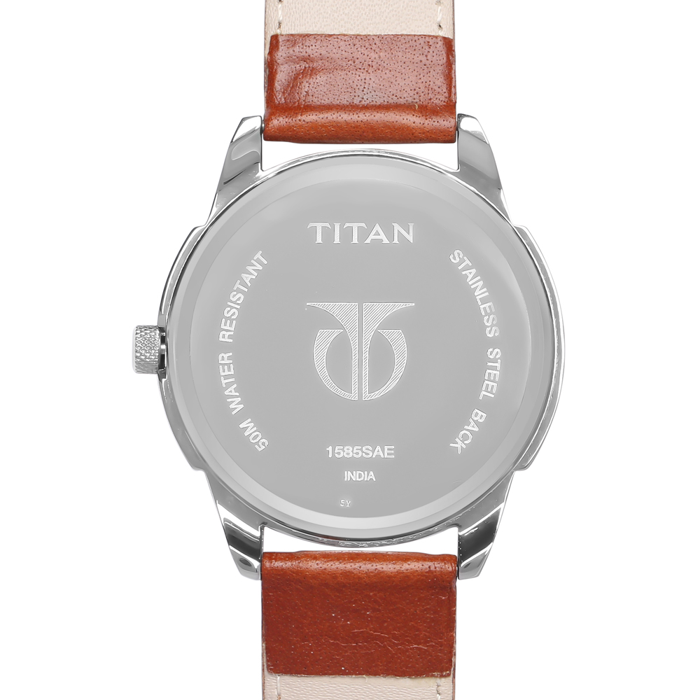 Đồng hồ đeo tay nam hiệu Titan 1585SL07 - Đồng hồ business nam ...