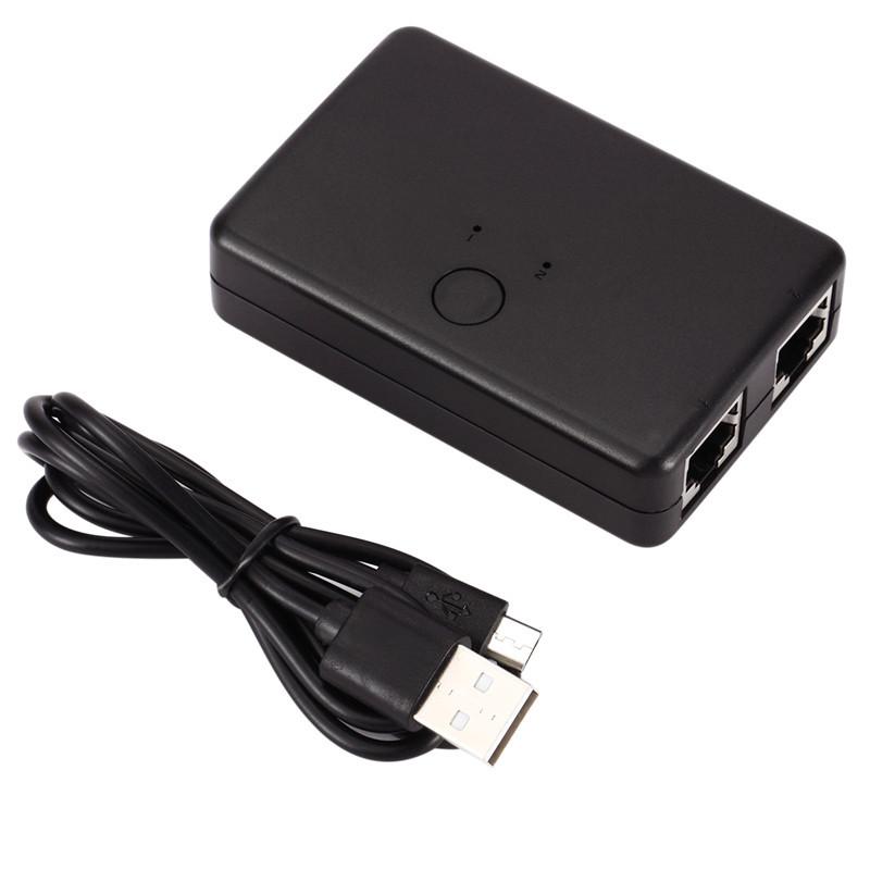Mua 2 Port Network Switch Ethernet Network Box Dual Port Manual Sharing ...