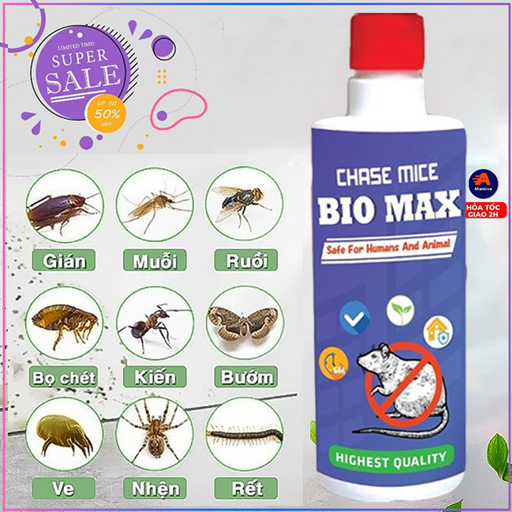 Review Chai Xịt Đuổi Chuột Chai Xịt Đuổi Chuột Bio MAX 500 ML Công Nghệ ...