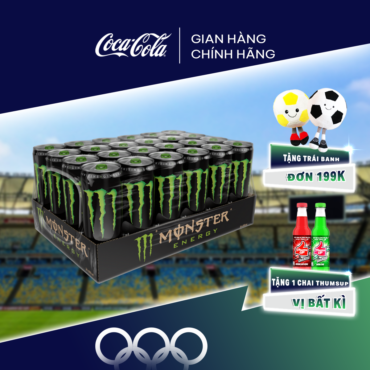 Review Lốc 24 Lon Nước Tăng Lực Giải Khát Monster Energy 355ml/Lon Sale ...