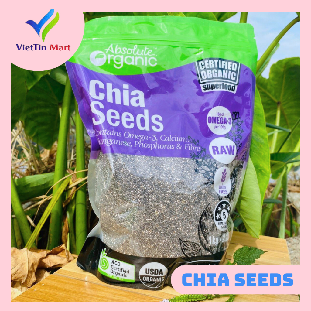 Review Hạt Chia Úc Chia Seeds 1KG