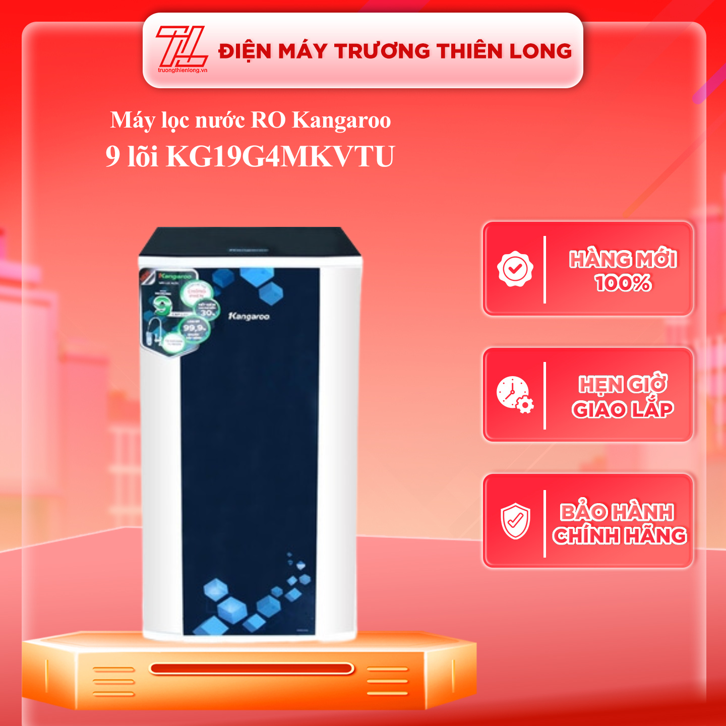 Review Máy Lọc Nước RO Kangaroo KG19G4MK vỏ VTU (dành cho nước phèn ...