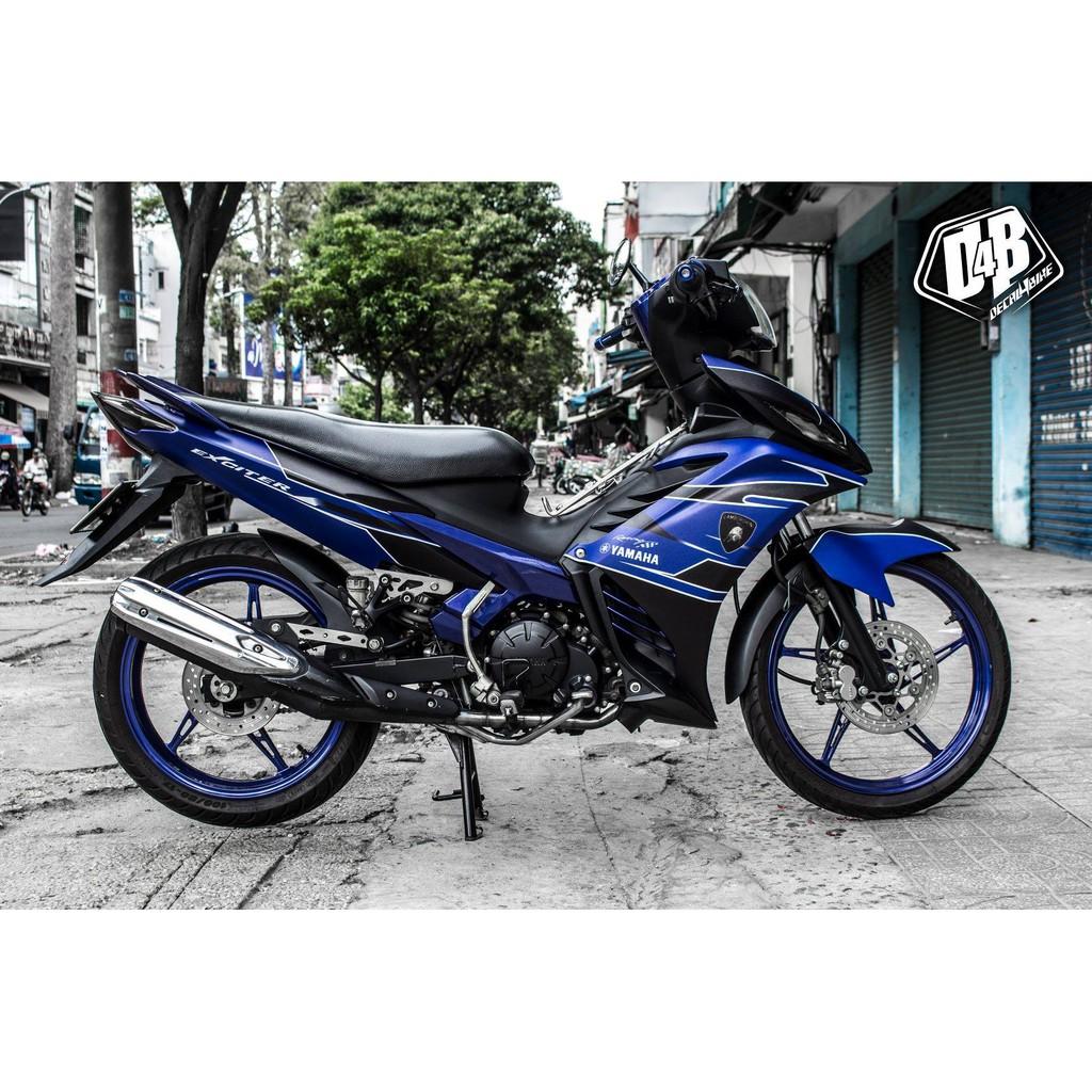 Tem trùm xe dành cho Exciter 135 Lamborghini - Tem xe máy Thương hiệu ...