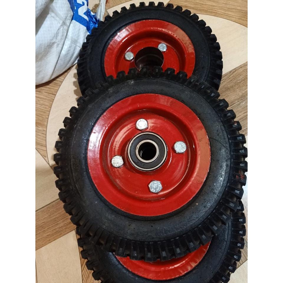 BÁNH XE ĐẨY CAO SU 200MM- CHỊU TẢI 500KG - Xe đẩy hàng Thương hiệu OEM ...