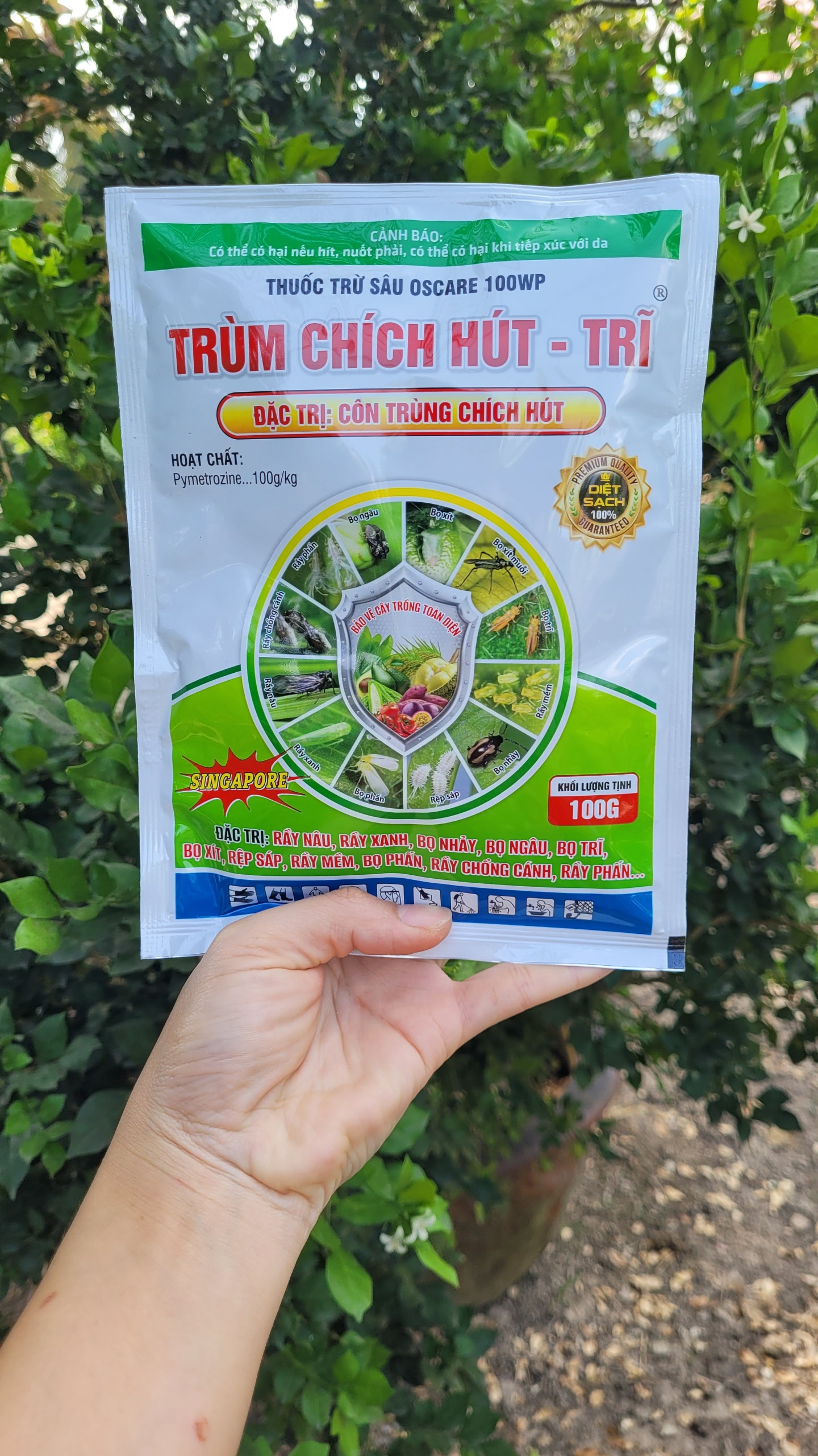 Mua Thuốc trừ sâu OSCARE 100WP TRÙM CHÍCH HÚT gói 100gram trừ bọ trĩ ...