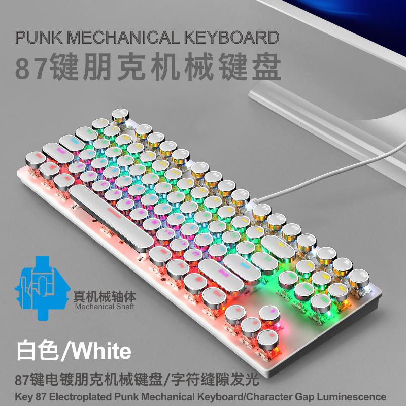 Phong Cách Mới Nhất Bàn Phím Cơ 87 Phím RGB Thi Đấu Điện Bàn Phím Cơ ...