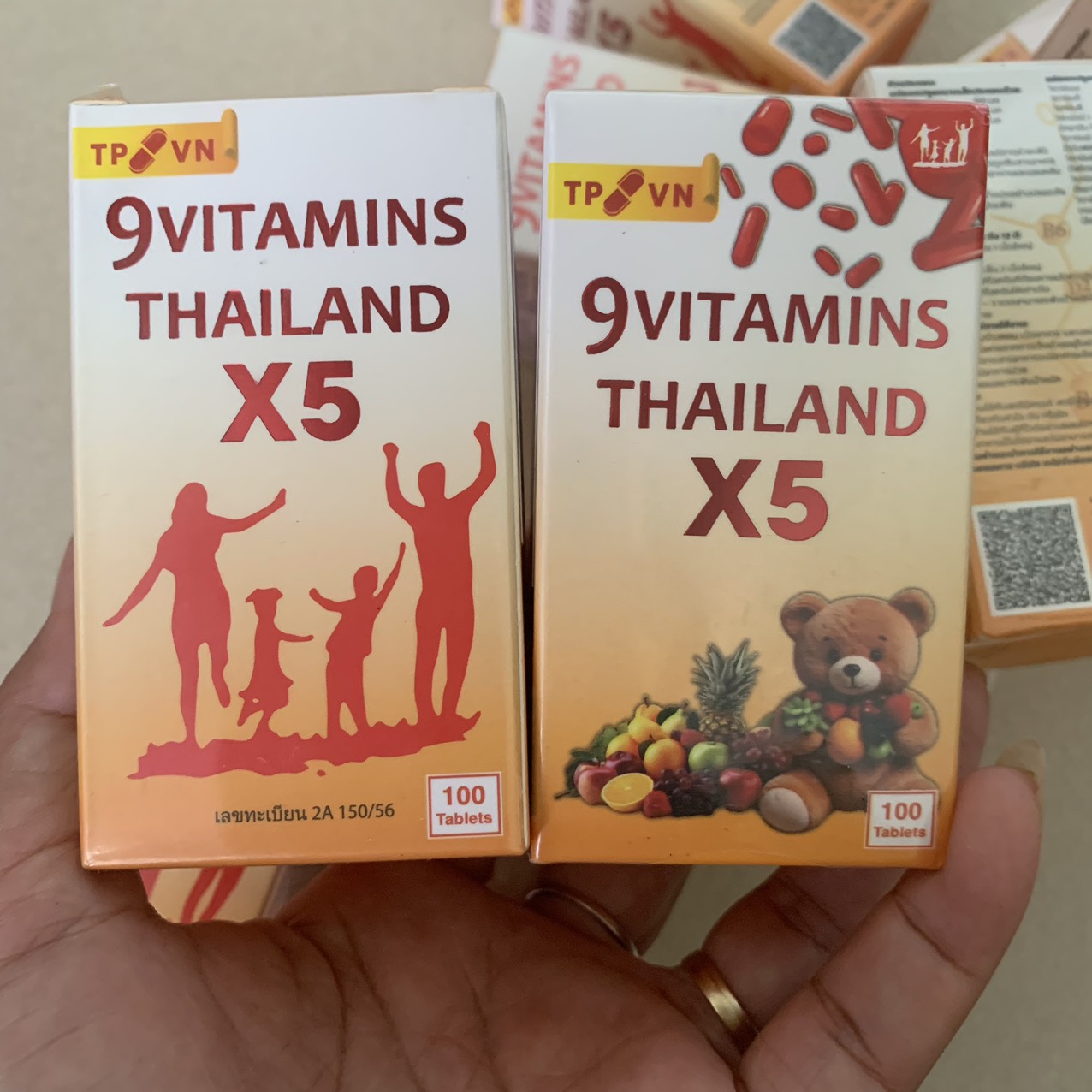Review 9 ViTaMin TP Thái Lan. Viên Ăn Ngon, Ngủ Ngon Và Tăng Cân. Hộp ...