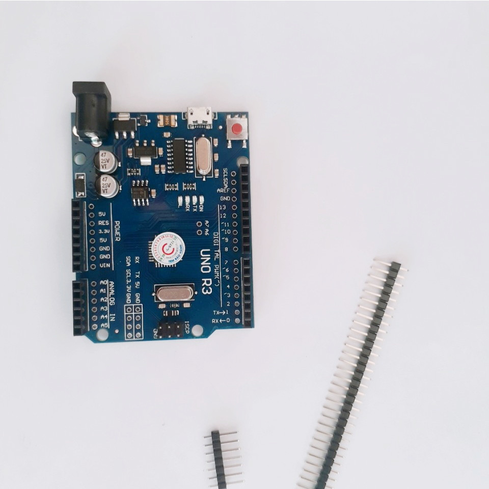 Mạch Arduino Uno R3 SMD cổng Micro USB (kèm cáp) - Linh kiện và các ...