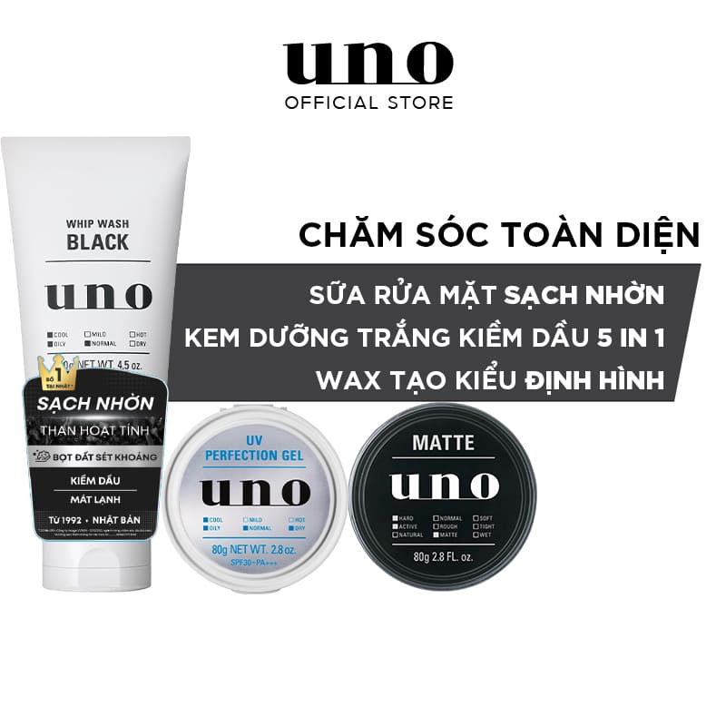 Review [ƯU ĐÃI TRẢI NGHIỆM] Bộ sản phẩm 03 bước toàn diện: Làm sạch - Dưỡng da chống nắng - Định ...