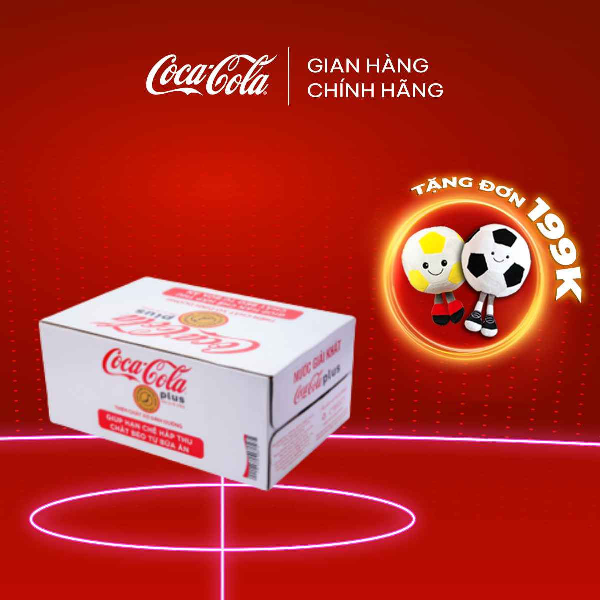 Review Thùng/Lốc 24 Lon Nước Ngọt Giải Khát Có Ga Coca-Cola Plus (Foshu ...