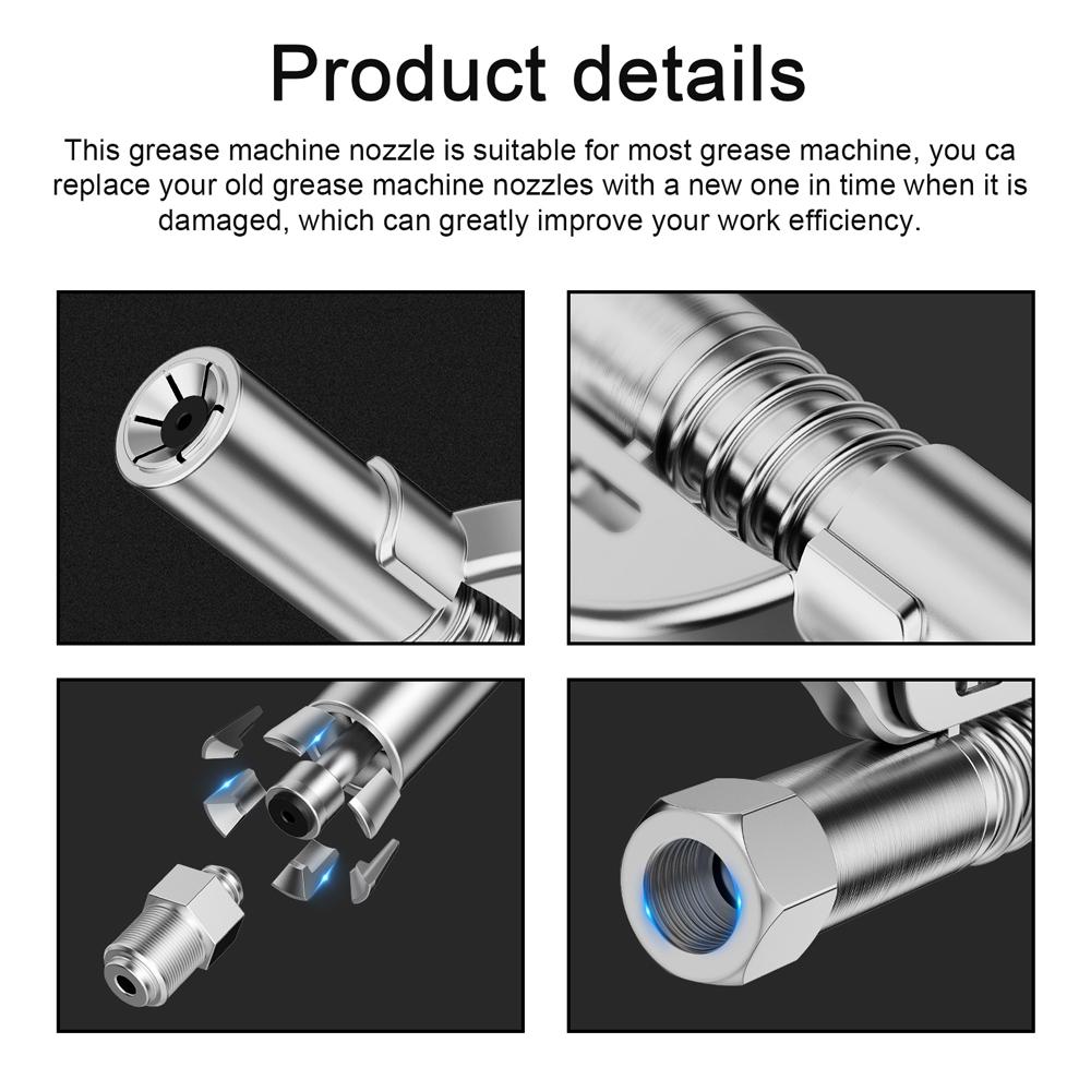 Universal Manual Electric Pneumatic Grease Machine Nozzle High-Pressure ...