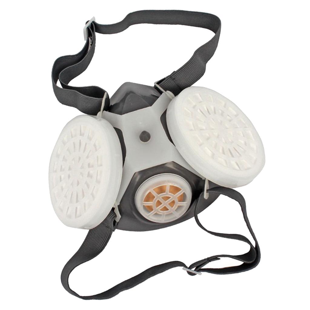 Review Facepiece Respirator Half Face Painting Spraying Gas Mask with ...