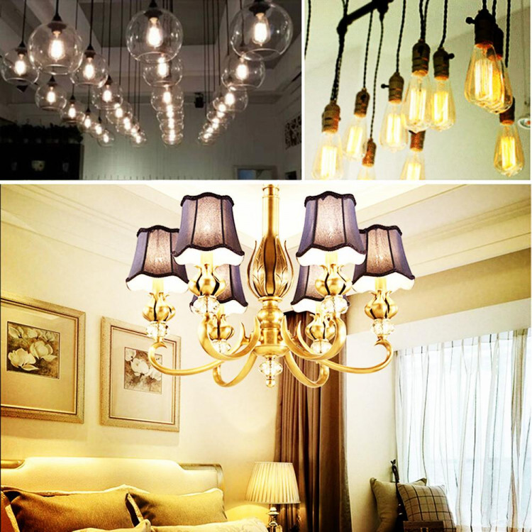 Bóng Đèn Led Edison E27 (220V, Ánh Sáng Trắng Ấm 2700K) - Đèn & thiết ...