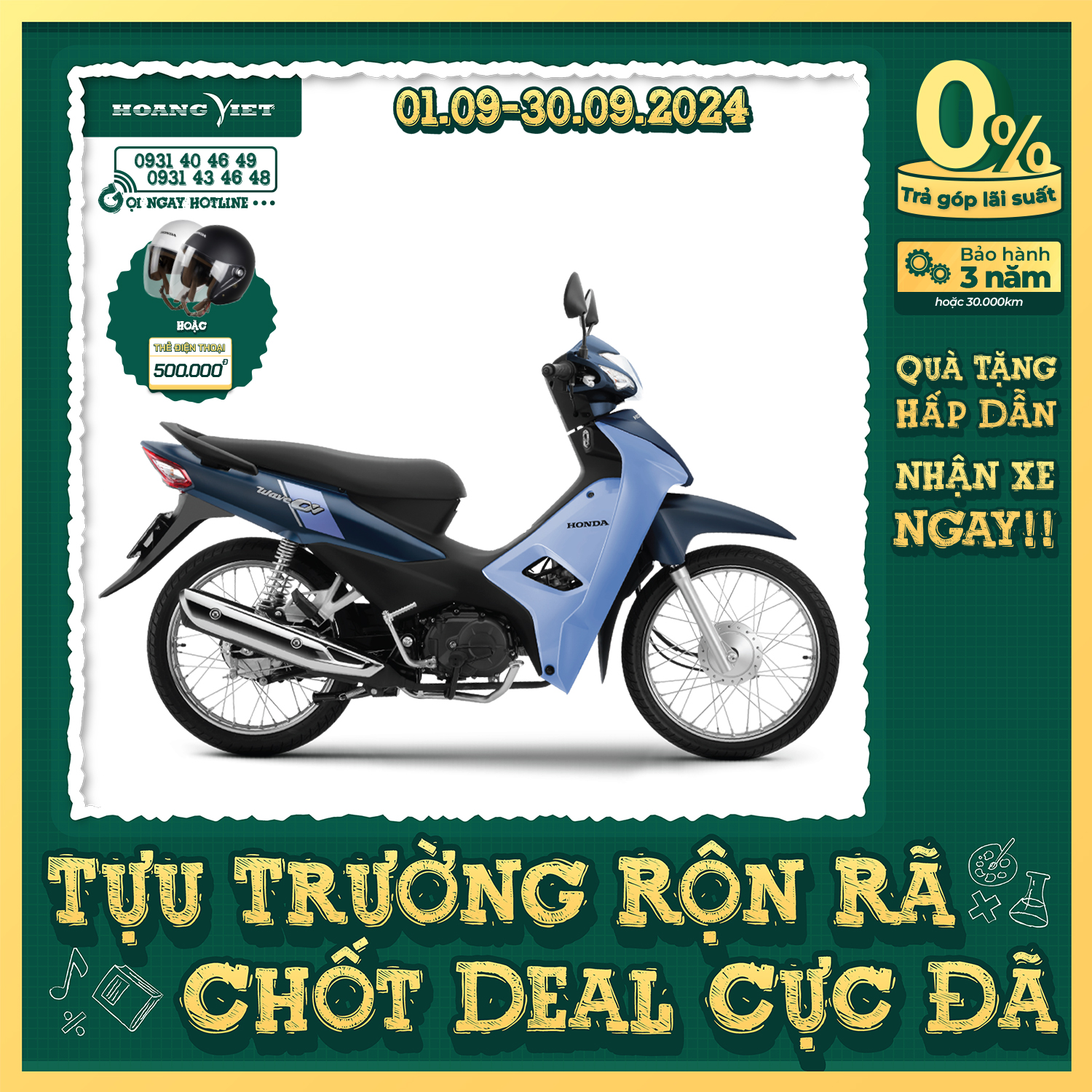 Review Xe Máy Honda Wave Alpha 2025 - Phiên Bản Cổ Điển