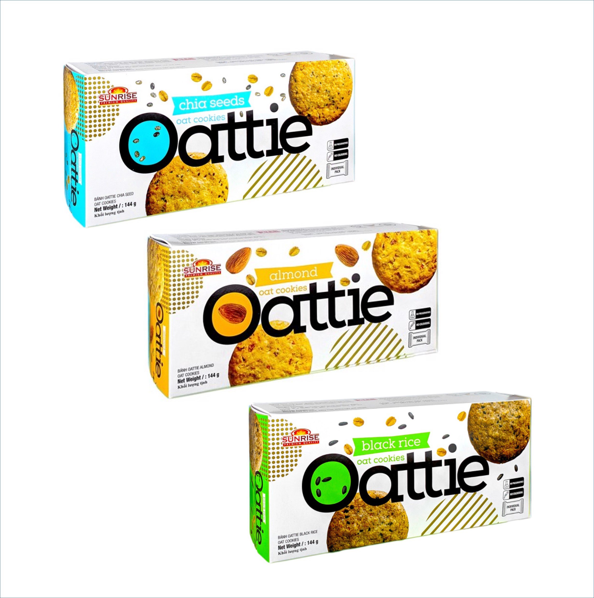 Bánh Yến Mạch Ăn Kiêng Oattie 144g - Thực phẩm bổ dưỡng Thương hiệu ...