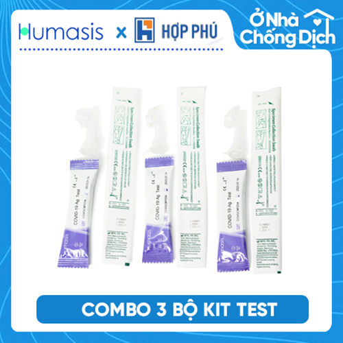 Kit Test Covid 19 Tại Nhà Humasis Hàn Quốc - 3 bộ KIT | NoiThatThanhDo.com