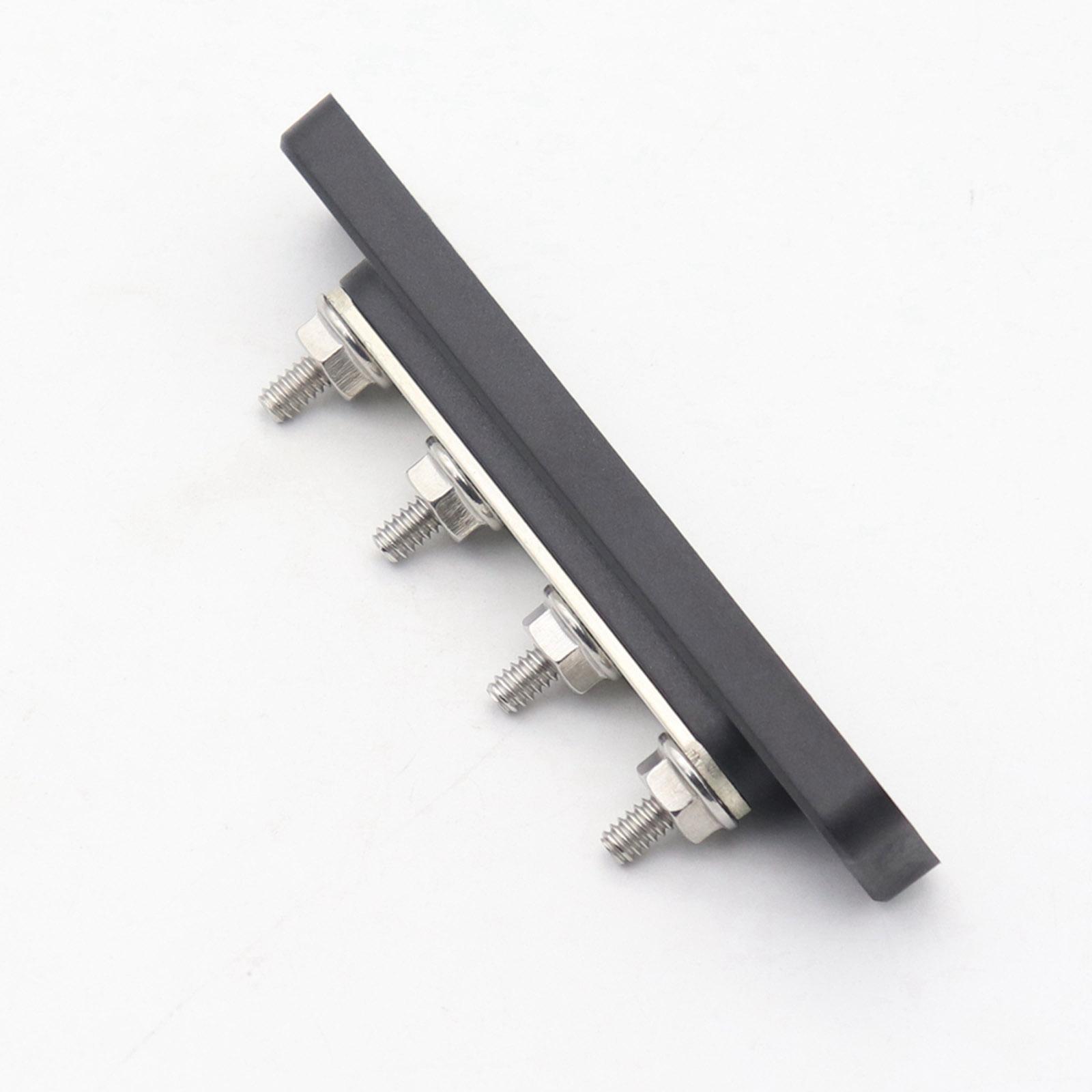 2x4 Bolt Busbar Clamp Power And Grounding Distribution Block 100A