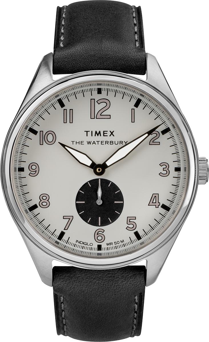 Đồng hồ Nam Timex Waterbury Traditional Sub Second Leather Strap Watch ...