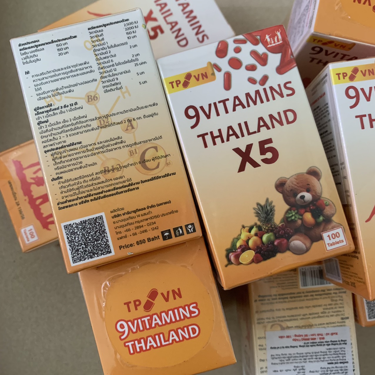 Review 9 ViTaMin TP Thái Lan. Viên Ăn Ngon, Ngủ Ngon Và Tăng Cân. Hộp ...