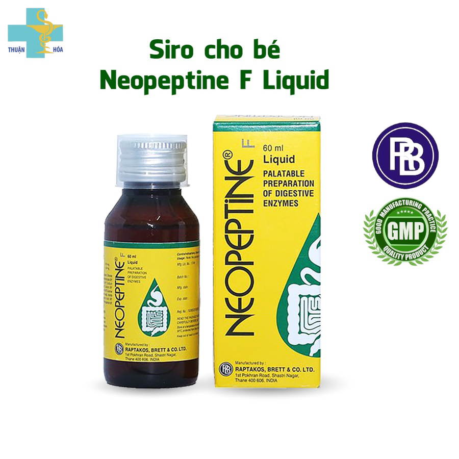 Review Thực phẩm bảo vệ sức khỏe Neopeptine F Liquid (Neopeptine siro ...