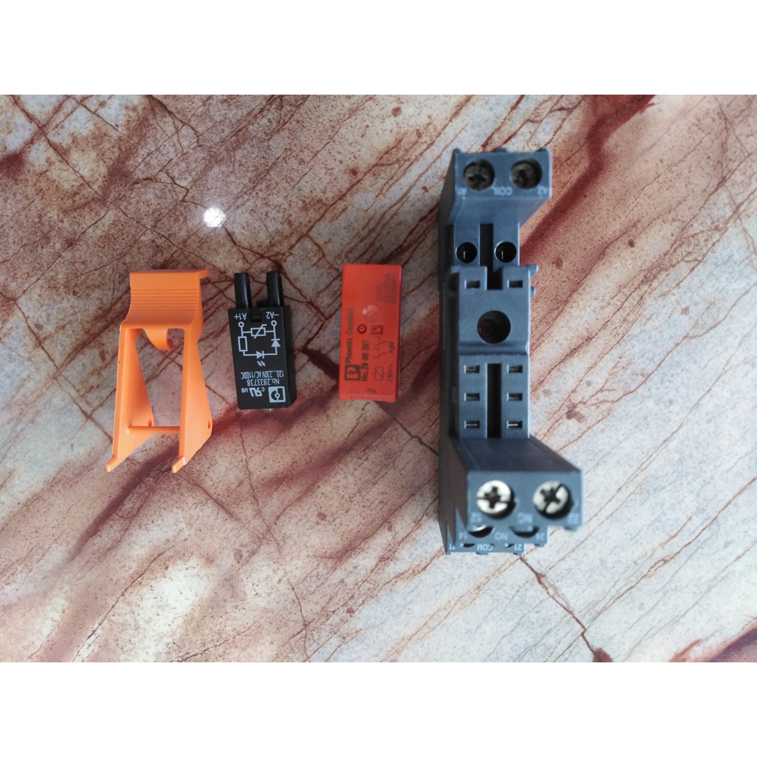 2 bộ Rơ le 24VDC 8 chân loại mỏng (đã bao gồm đế) - SLIM RELAY 2PDT ...