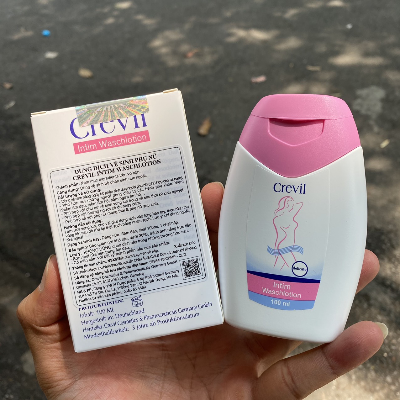 Review Dung Dịch Vệ Sinh Crevil 100ml
