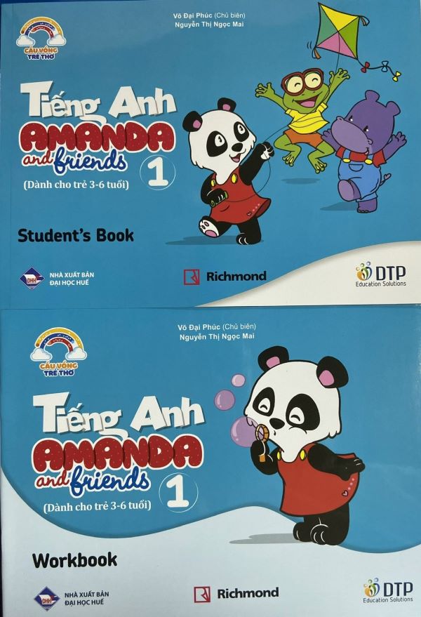 Review Bộ sản phẩm Tiếng Anh Amanda and Friends 1 - Student's book ...